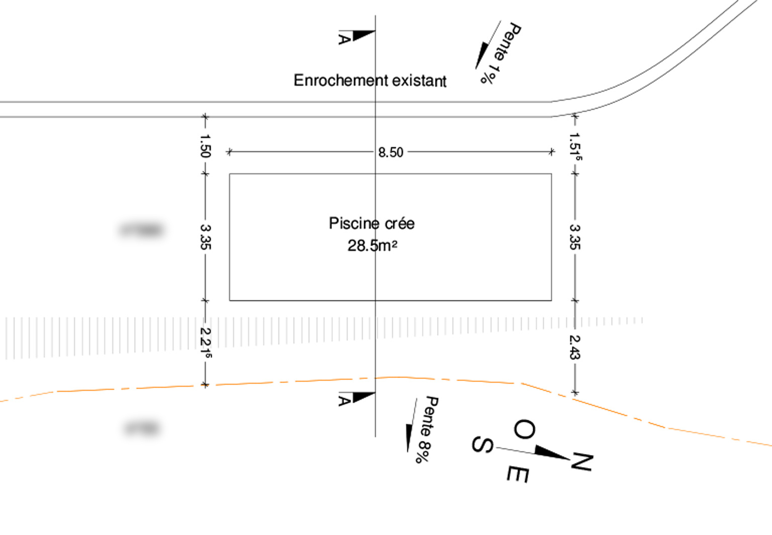 Déclaration d'une piscine à Puyméras (84) - ABE Project