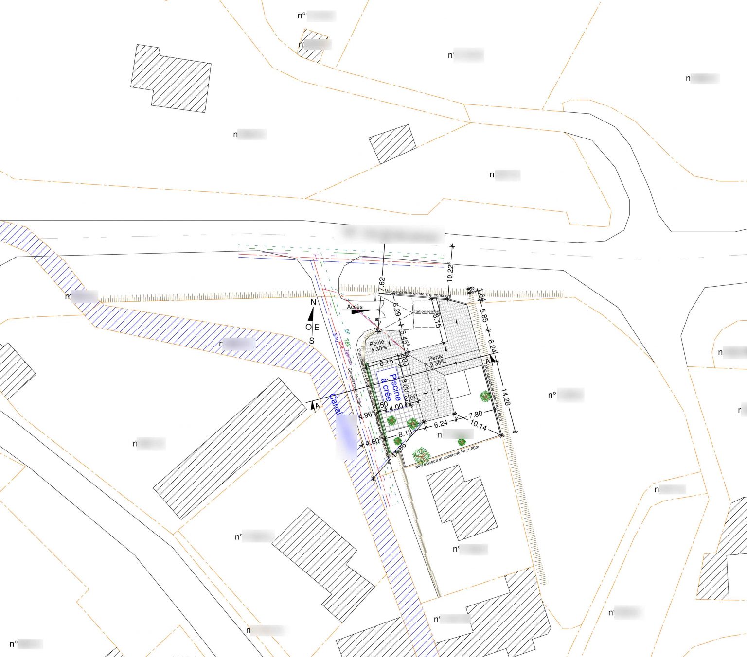 Declaration Piscine, Pool House et abris- ABE Project