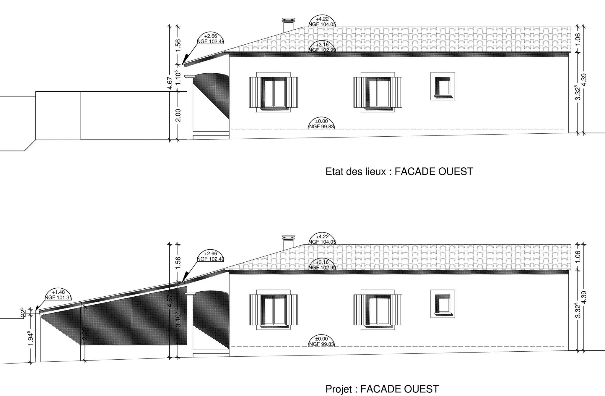 Declaration Piscine, Pool House et abris- ABE Project