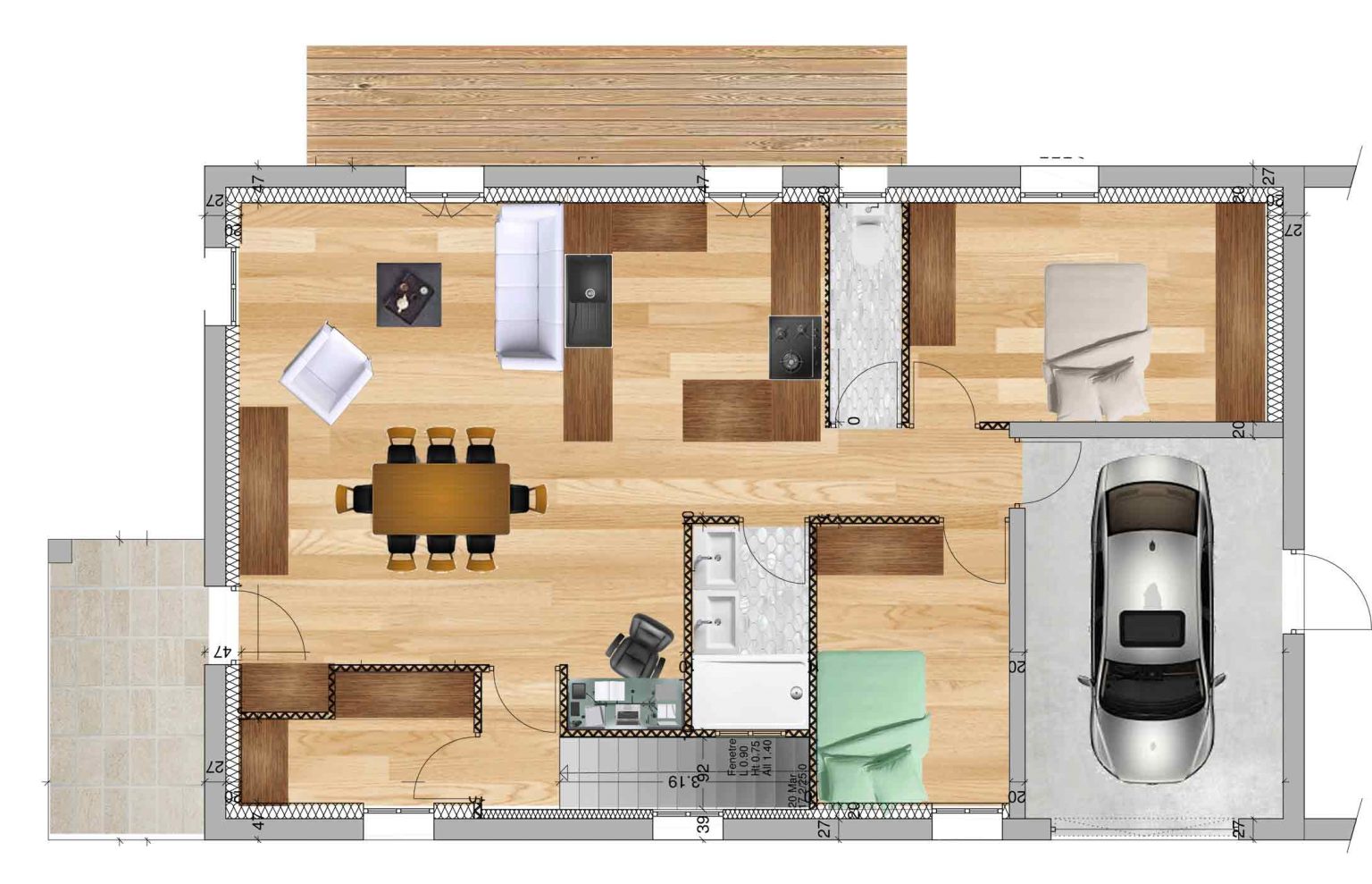aménagement intérieur hangar agricole - ABE Project